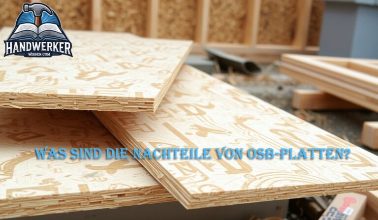 Was sind die Nachteile von OSB-Platten?